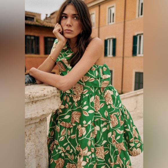 Sezane | Dresses | Szane Nwt Leanore Dress Gemini Print Us4 Fr36 | Poshmark